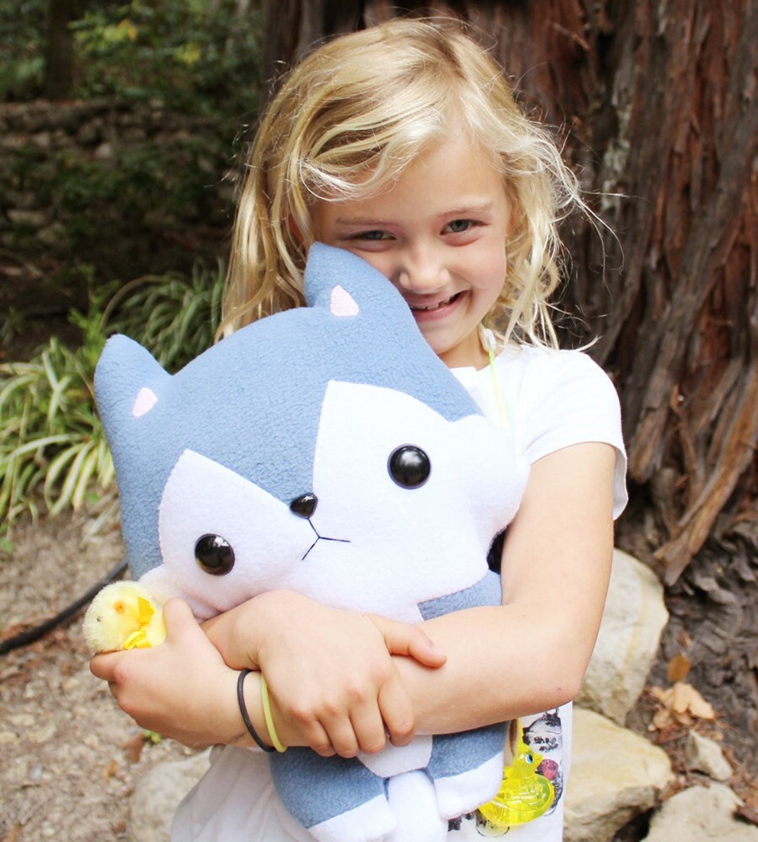 Plush Sewing Pattern PDF Dog Wolf Husky Stuffed Animal - Easy Beginner ...
