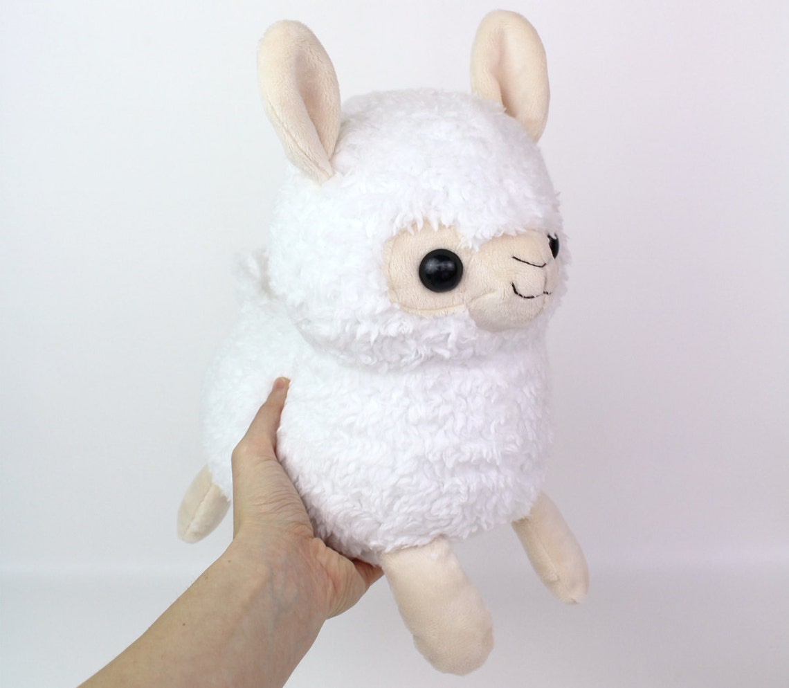 Plush Sewing Pattern PDF Alpaca Llama Stuffed Animal Tutorial - Etsy