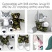 Plush Sewing Pattern PDF Furry Anthro Floppy 20in Plushie DIY Ebook ...
