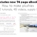 Furry Plush Sewing Pattern - 11 Inch Manokit PDF With Technique Videos ...