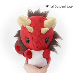 Dragon Plush Sewing Pattern Bundle - 9 Inch Stuffed Animal PDF With ...