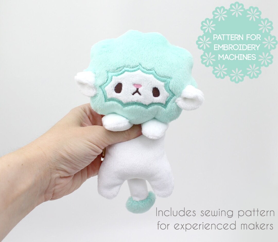 Sewing AND ITH in the Hoop Plush Pattern - Lion Embroidery Machine ...