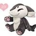 Plush Sewing Pattern PDF Furry Anthro Stuffed Animal - Manokit Plushie ...