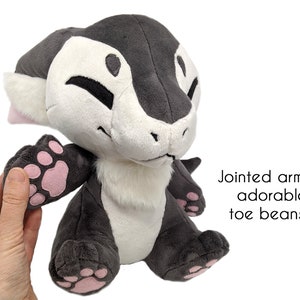 Furry Plush Sewing Pattern - 11 Inch Manokit PDF With Technique Videos ...