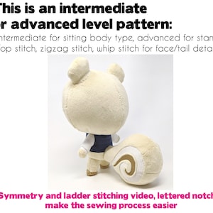 Plush Sewing Pattern PDF Animal Crossing Bundle Plushie | Etsy Canada