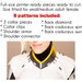 Printable Cosplay Armor Pattern Shoulder Collar and Back Details Foam ...