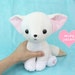 Fennec Fox Plush Sewing Pattern - 12 Inch Standing Feral Canine PDF - Etsy