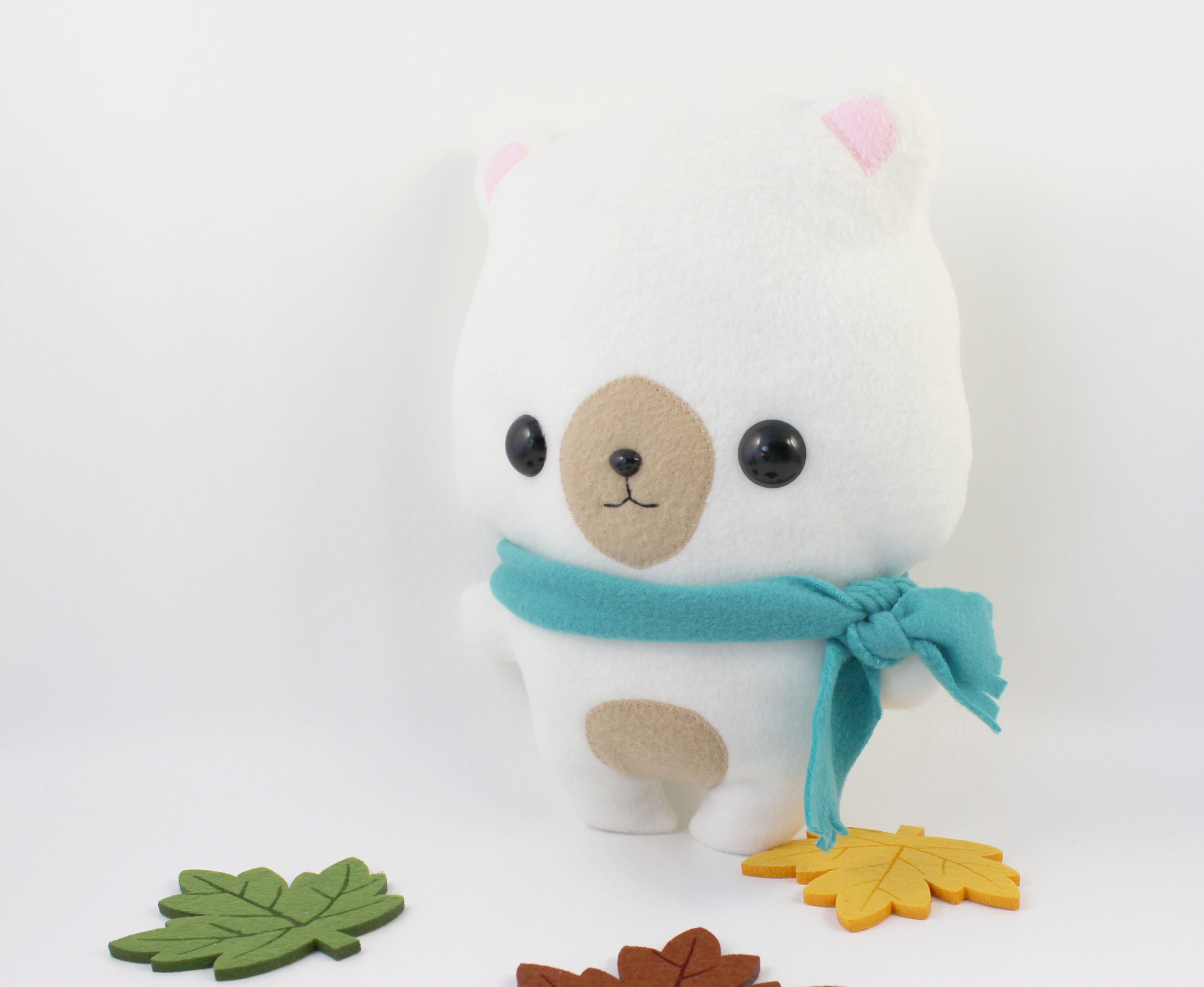 Plush Sewing Pattern PDF Kawaii Bear Stuffed Animal Large - Etsy Canada