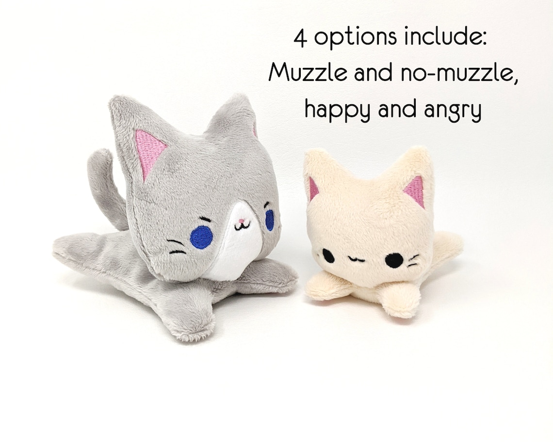 ITH in the Hoop Plush Pattern Kawaii Cat Embroidery Machine - Etsy