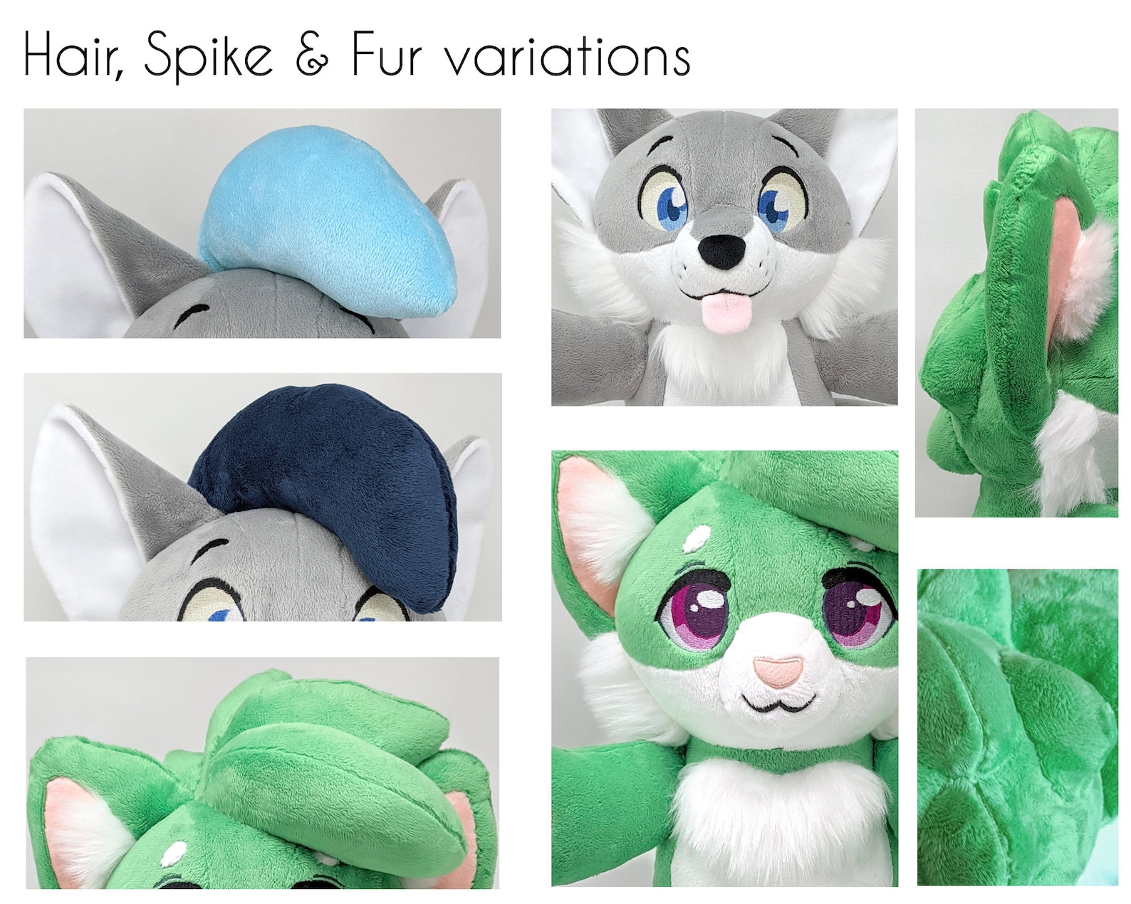 Plush Sewing Pattern PDF Furry Anthro Floppy 20in Plushie DIY Ebook ...