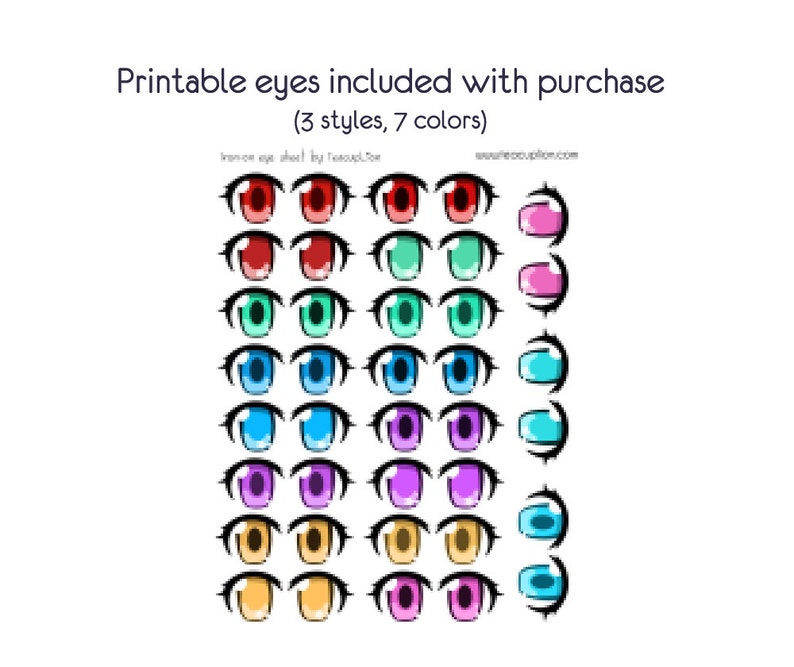 Plush Sewing Pattern PDF Chibi Human Plushie Anime Boy Girl - Etsy