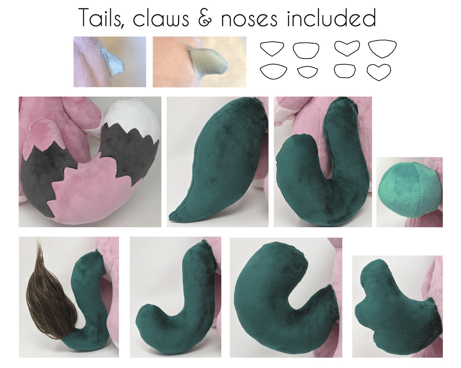 Plush Sewing Pattern PDF Furry Anthro Standing Plushie DIY Ebook Bundle ...