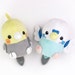 Plush Sewing Pattern PDF Bird Plushie Cockatiel Budgie Stuffed - Etsy