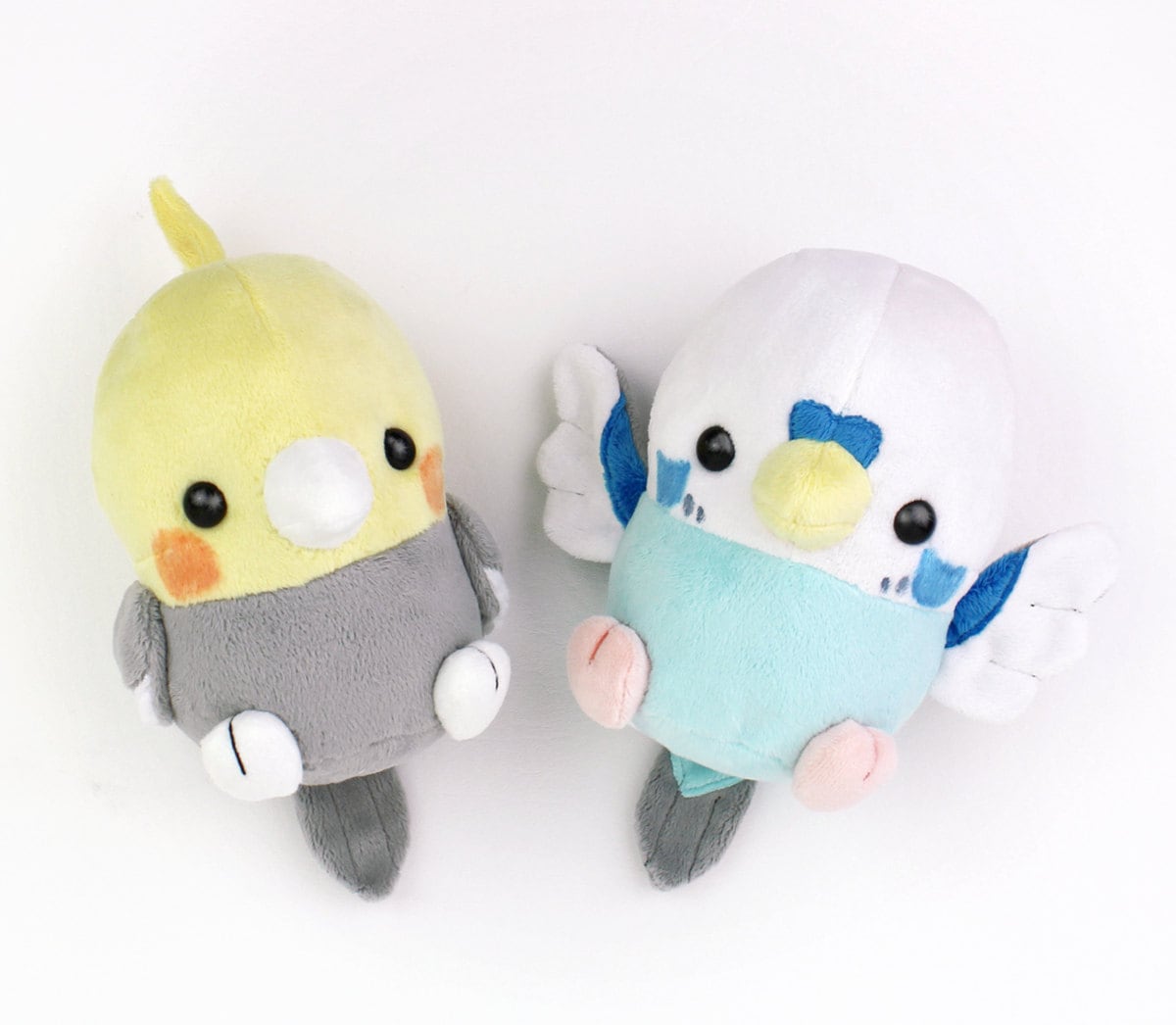 Plush sewing pattern PDF Bird plushie Cockatiel Budgie stuffed | Etsy