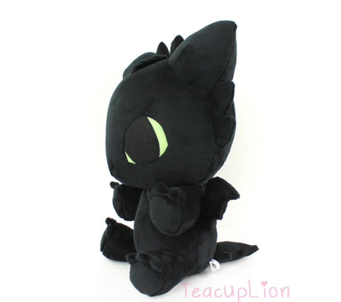 Plush Sewing Pattern PDF Toothless Baby Dragon Stuffed Animal | Etsy Canada
