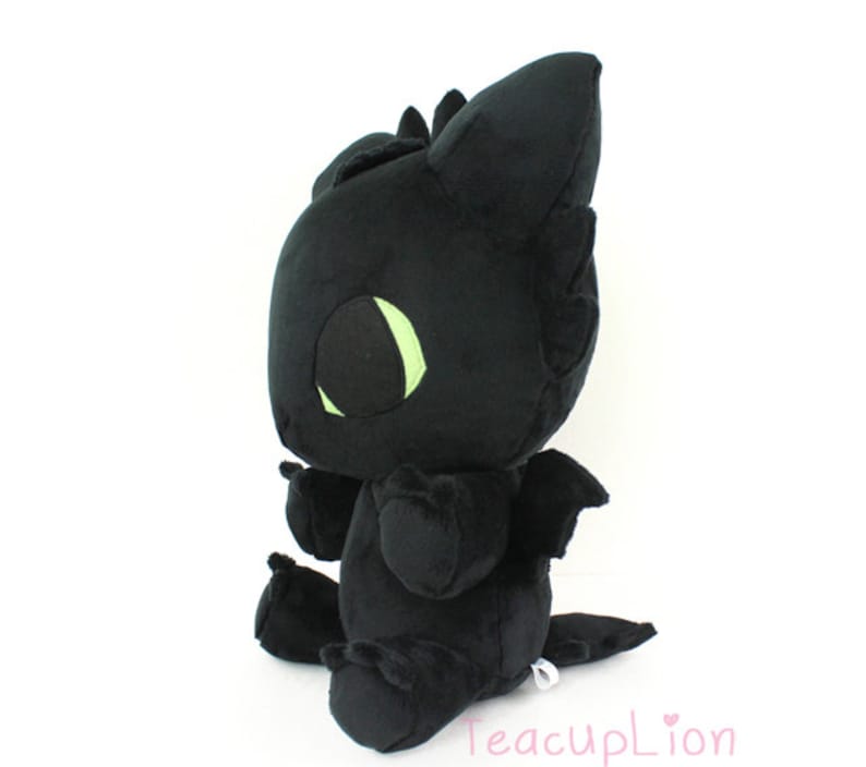 Plush Sewing Pattern PDF Toothless Baby Dragon Stuffed Animal | Etsy Canada