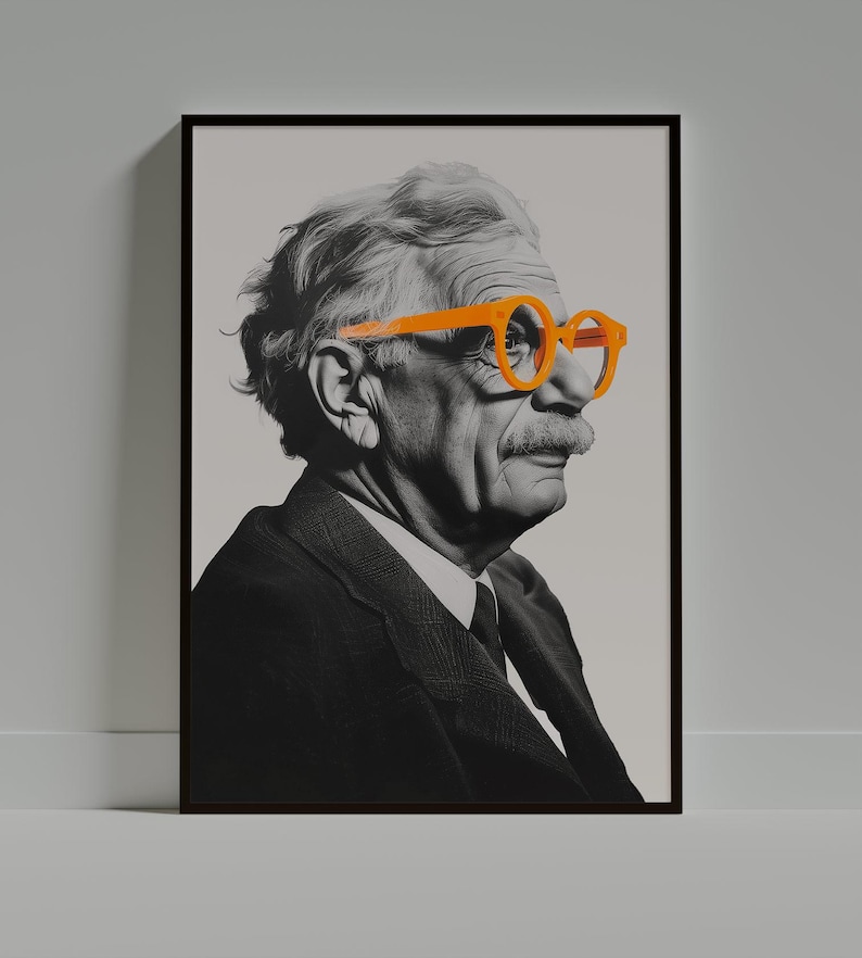Einstein Pop Art Poster | Downloadable and Printable | Historical ...