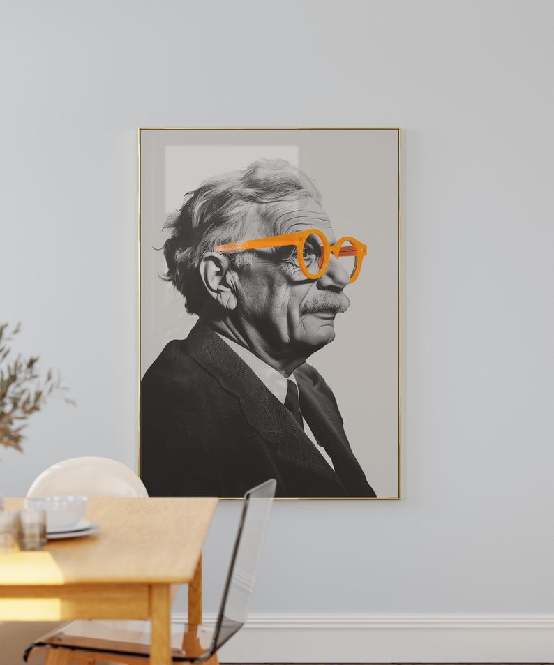 Einstein Pop Art Poster | Downloadable and Printable | Historical ...