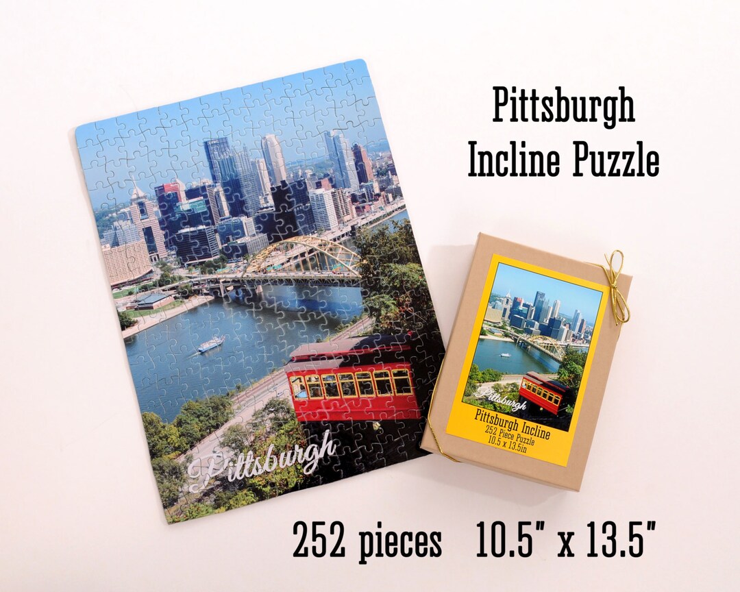 Pittsburgh Incline Puzzle - 252 Pieces - Etsy