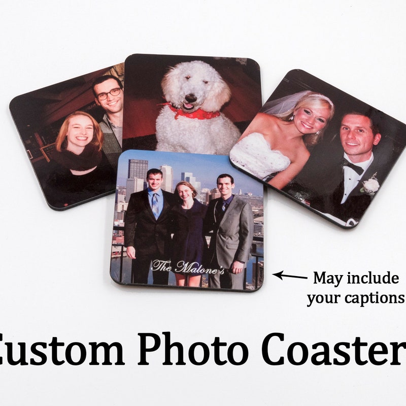 Photo Coaster - Etsy