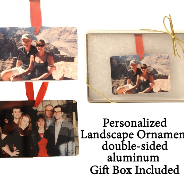 Photo Ornament Rectangle - Etsy