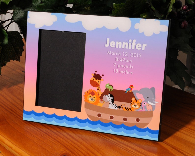 Personalized Baby Photo Frame Personalized Children's | Etsy
