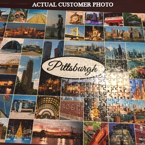 Pittsburgh Collage Puzzle - 672 Pieces - Pittsburgh Jigsaw Puzzle ...