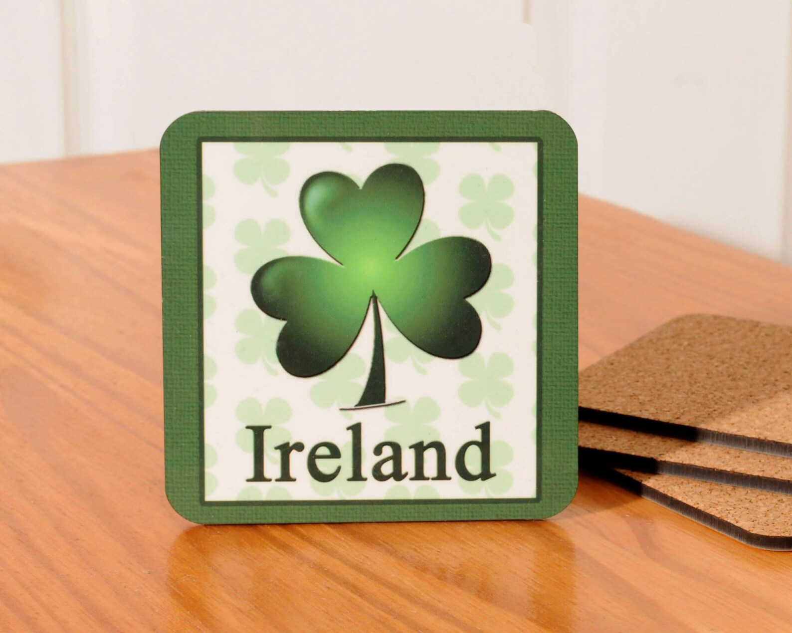 Ireland/irish Coasters Set of 4 - Etsy