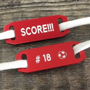 Shoe Tags, Shoelace Tags, Shoe Charms, Motivation Gift, Fundraiser ...