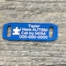 Autistic Medical Tag, Shoe Tags, in Case of Emergency, Special Needs Id ...