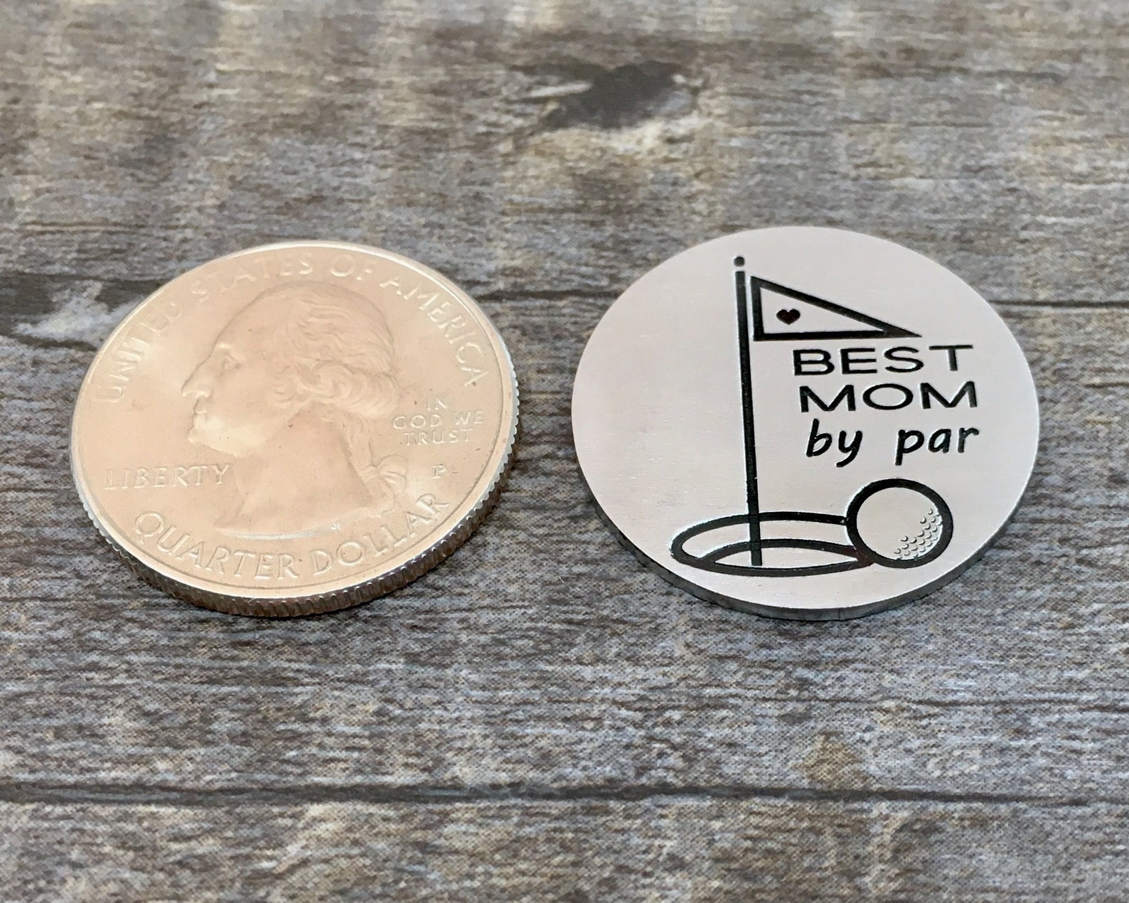 Personalized Golf Ball Marker Magnetic Ball Marker With Clip - Etsy
