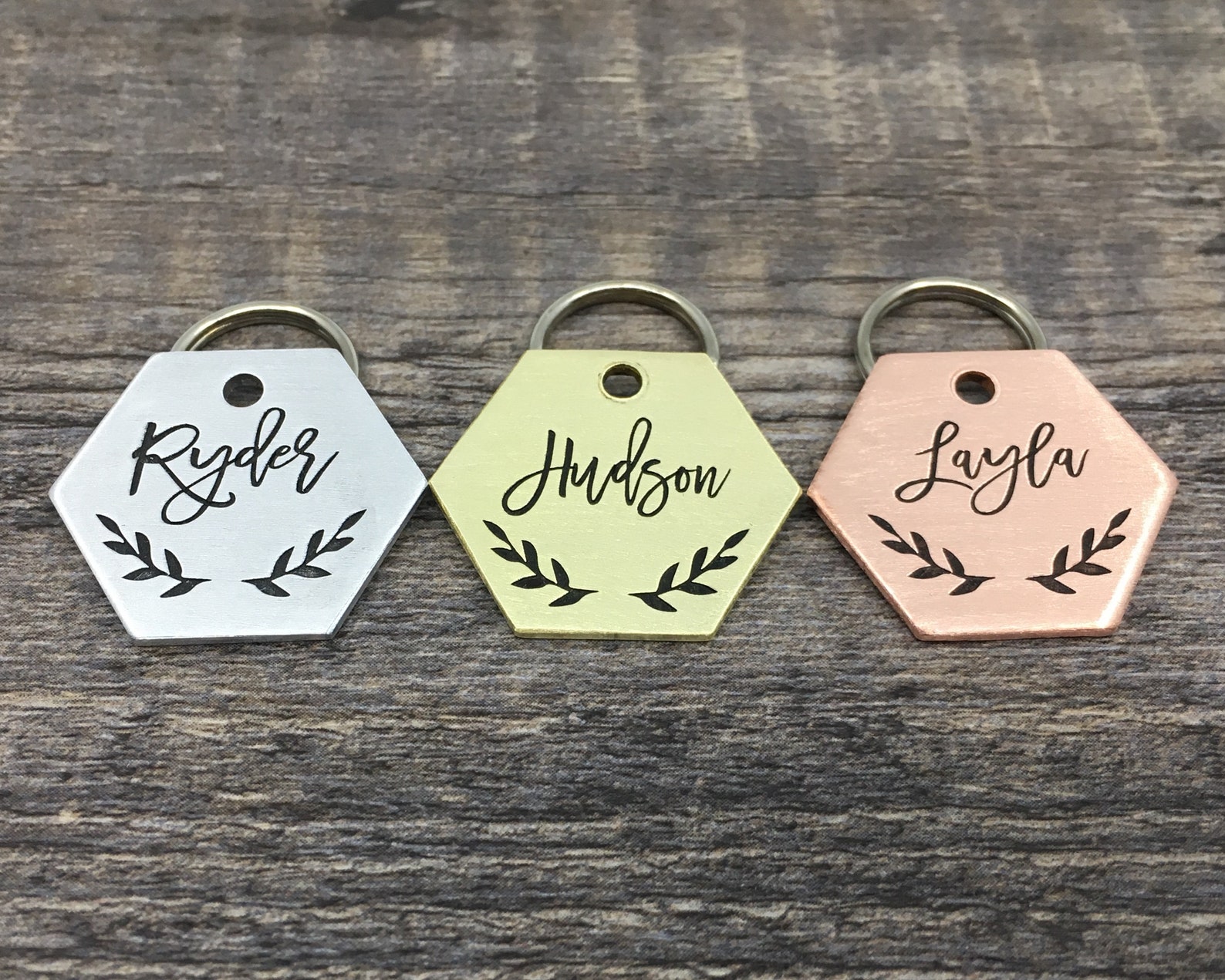 Pet Tags Dog Tag Custom Engraved Pet Tag Dog Collar Name | Etsy