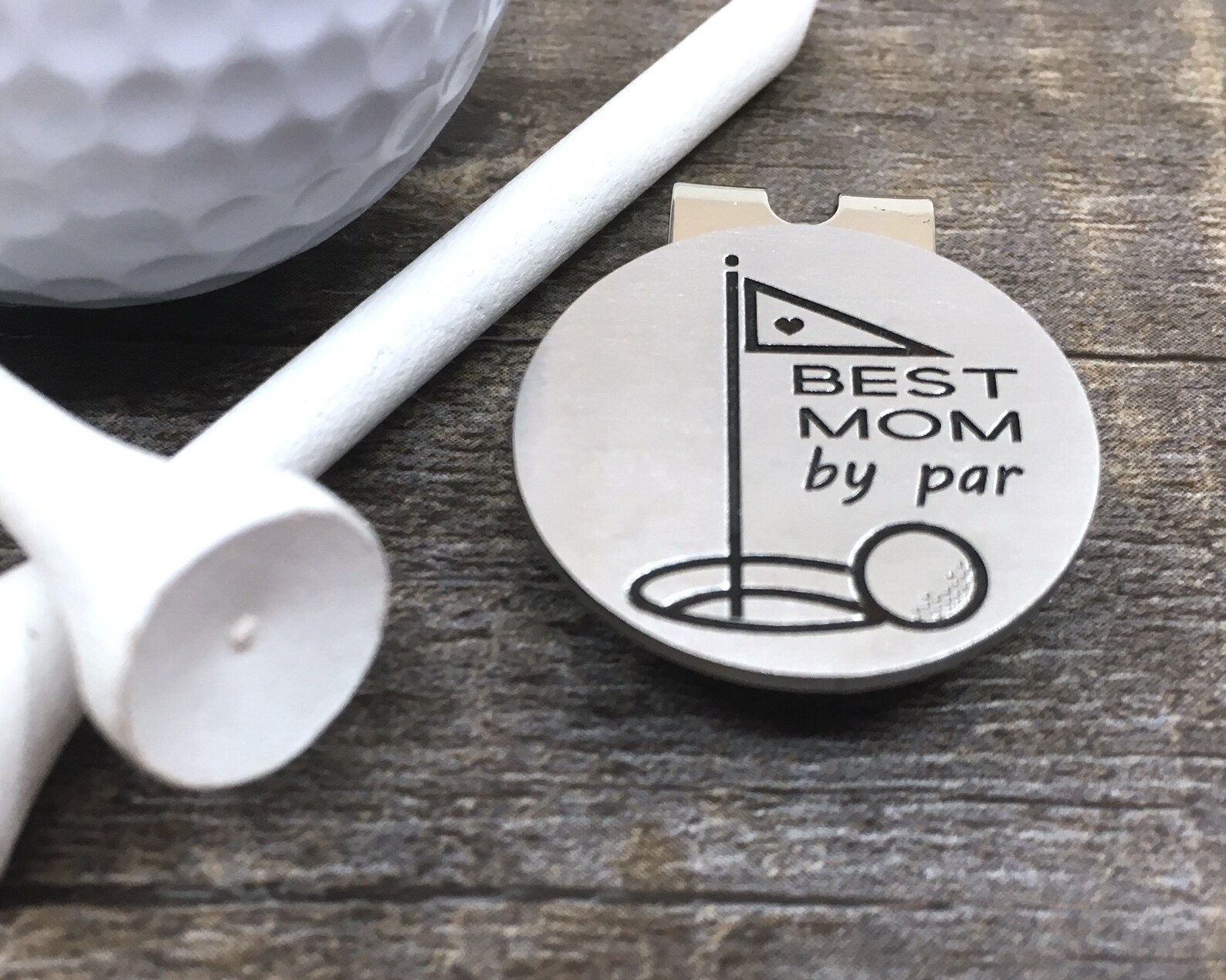 Personalized Golf Ball Marker Magnetic Ball Marker With Clip - Etsy
