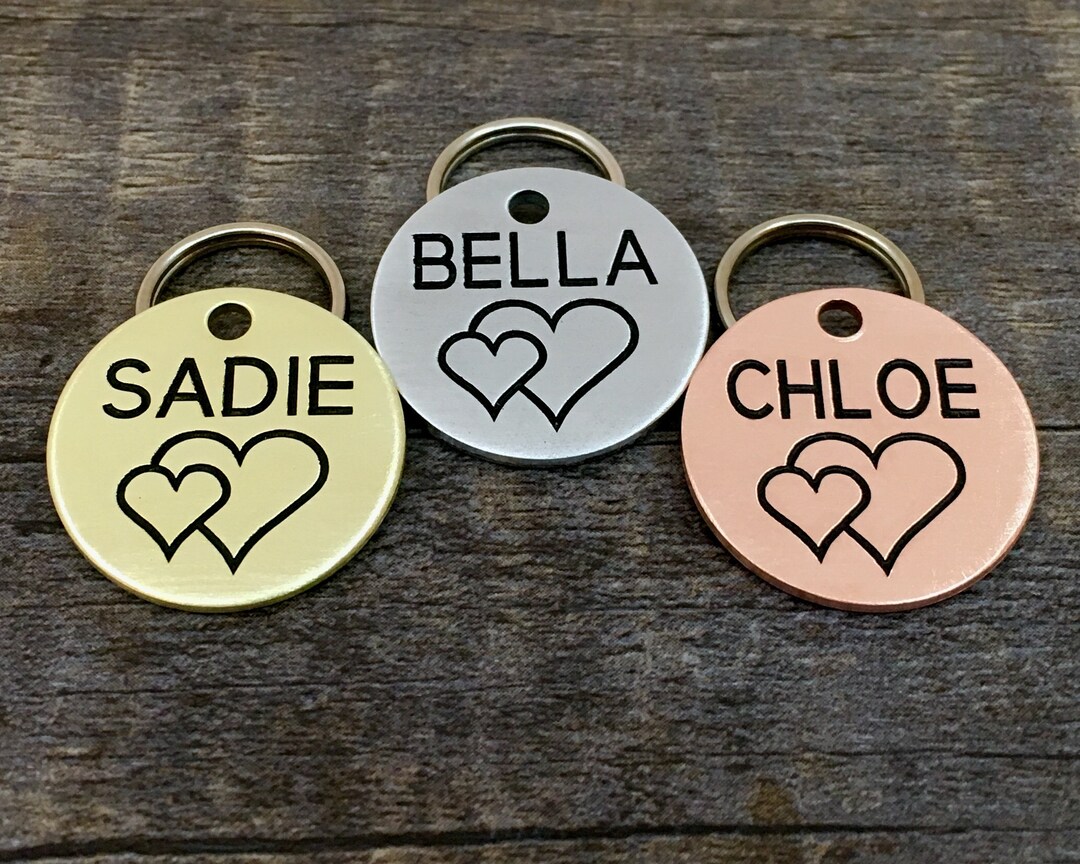 Pet Id Tags Custom Pet Tag Dog Tag Personalized Engraved - Etsy