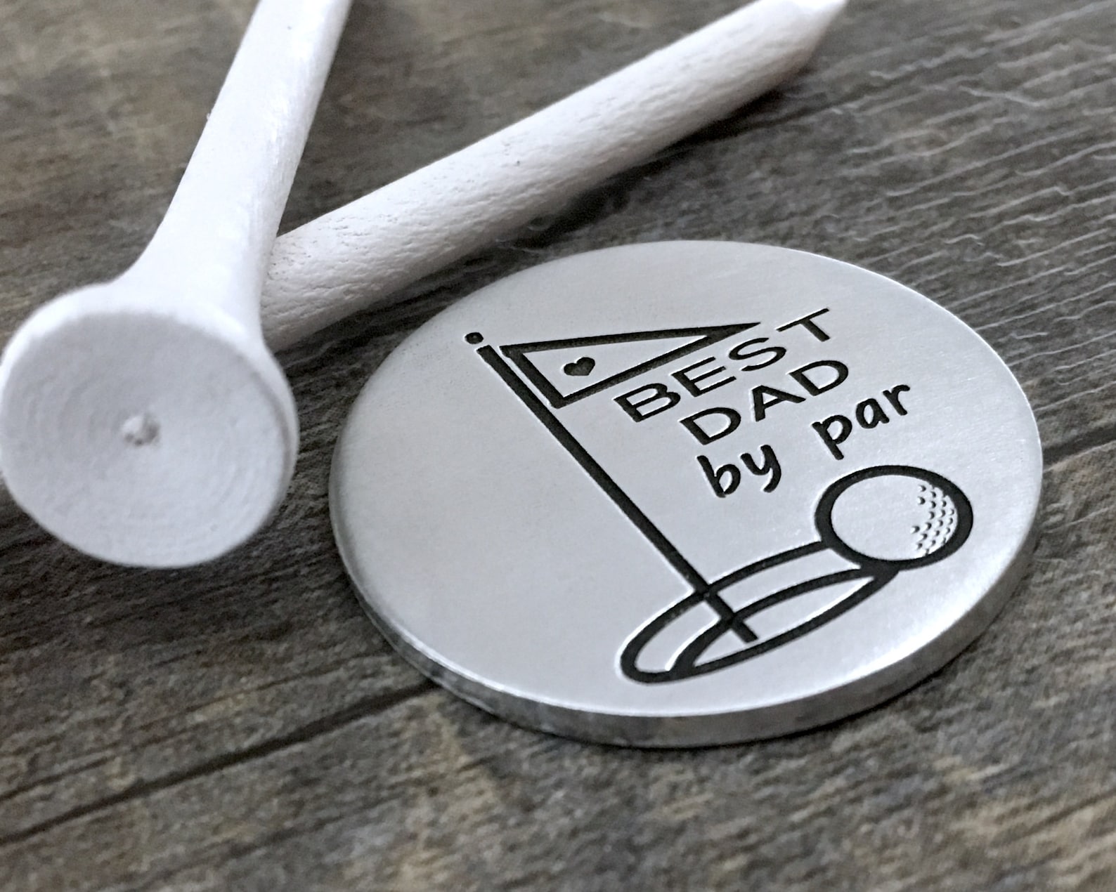 Golf Ball Marker Personalized Ball Marker Custom Ball - Etsy