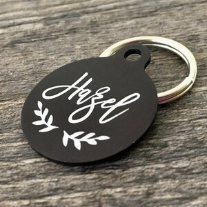 Pet Id Tags, Dog Tags for Dogs, Custom Engraved Pet Tag, Dog Collar ...