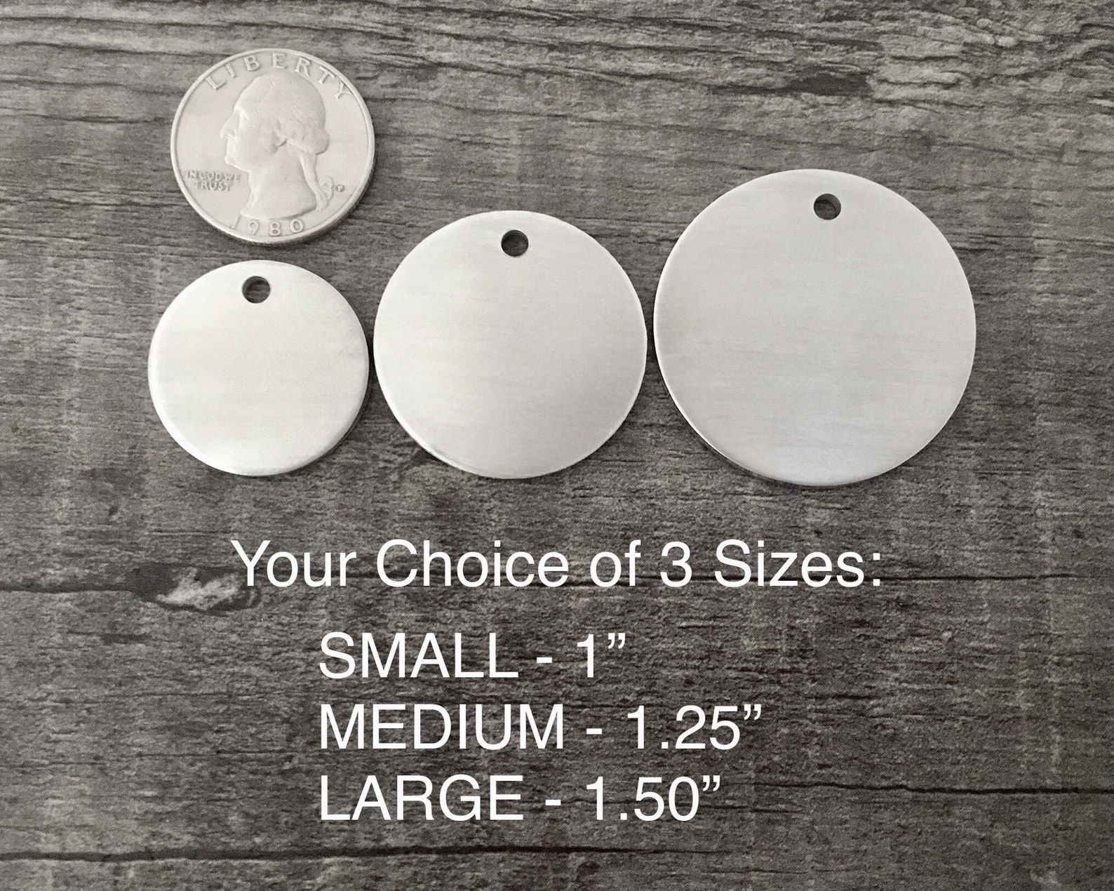 Dog Tags for Dogs Custom Engraved Pet Tag Simple Name Pet - Etsy