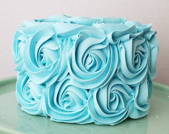 Fake Blue Cake - Etsy