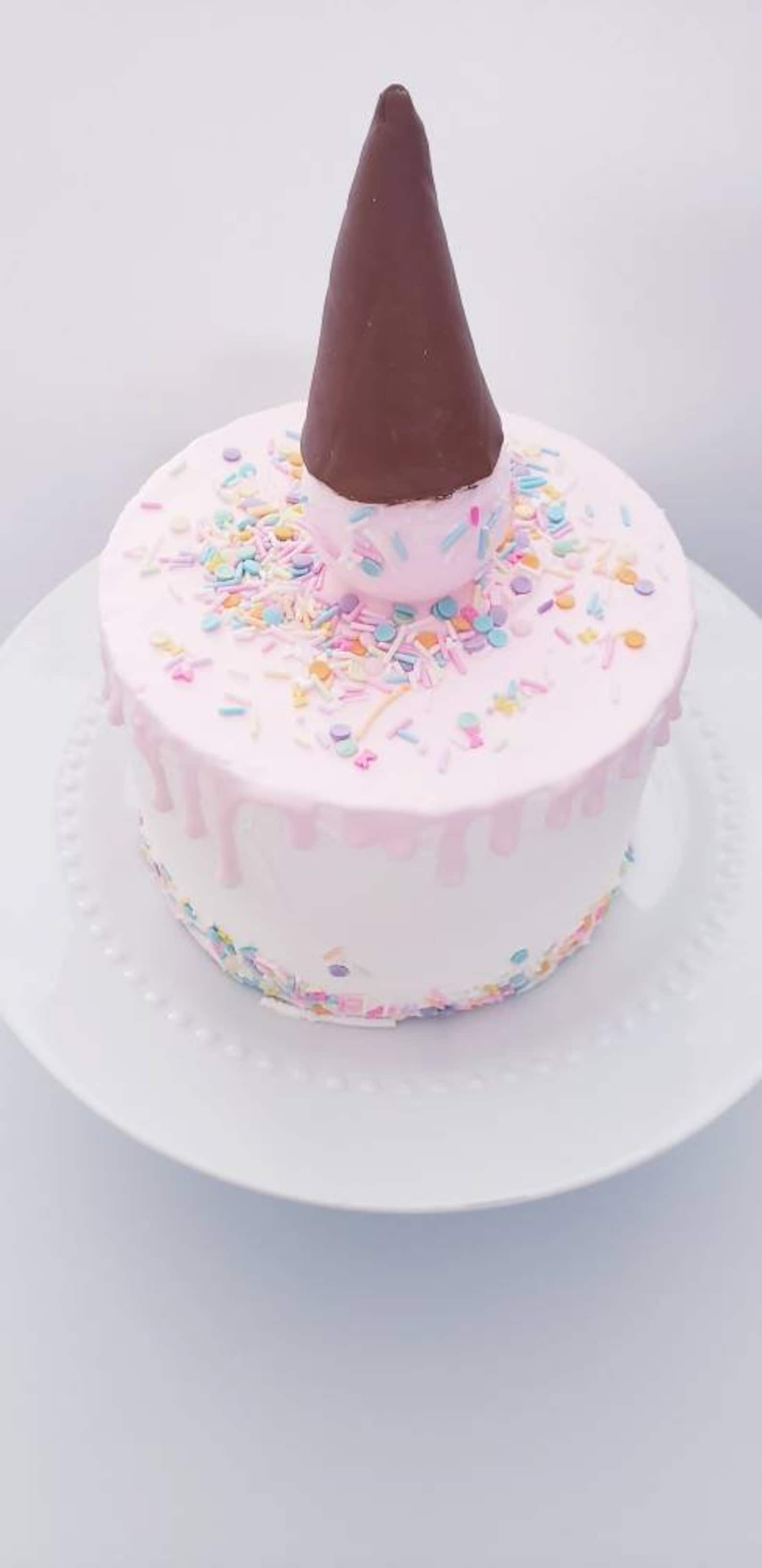 Fake Cakes. Cone Fake Cake. Drip Cakes. Ice Cream Cone Fake - Etsy