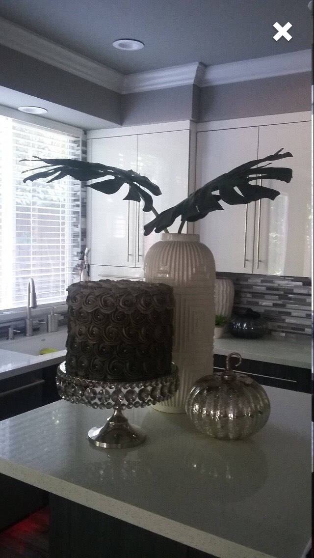 Rosette Fake Cake 10x8. Gray Fake Cakes. Pink Fake Cake. White - Etsy