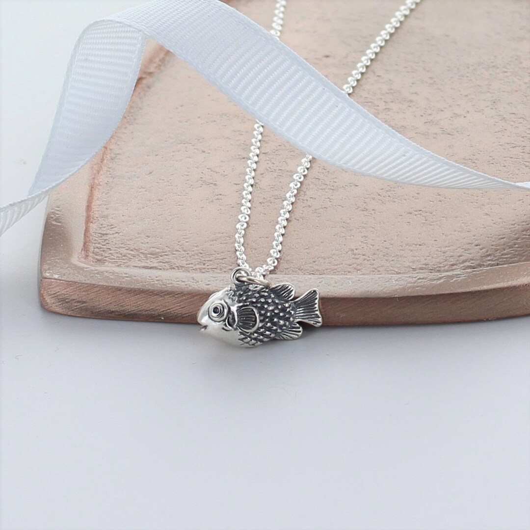 Puffer Fish Necklace - Etsy
