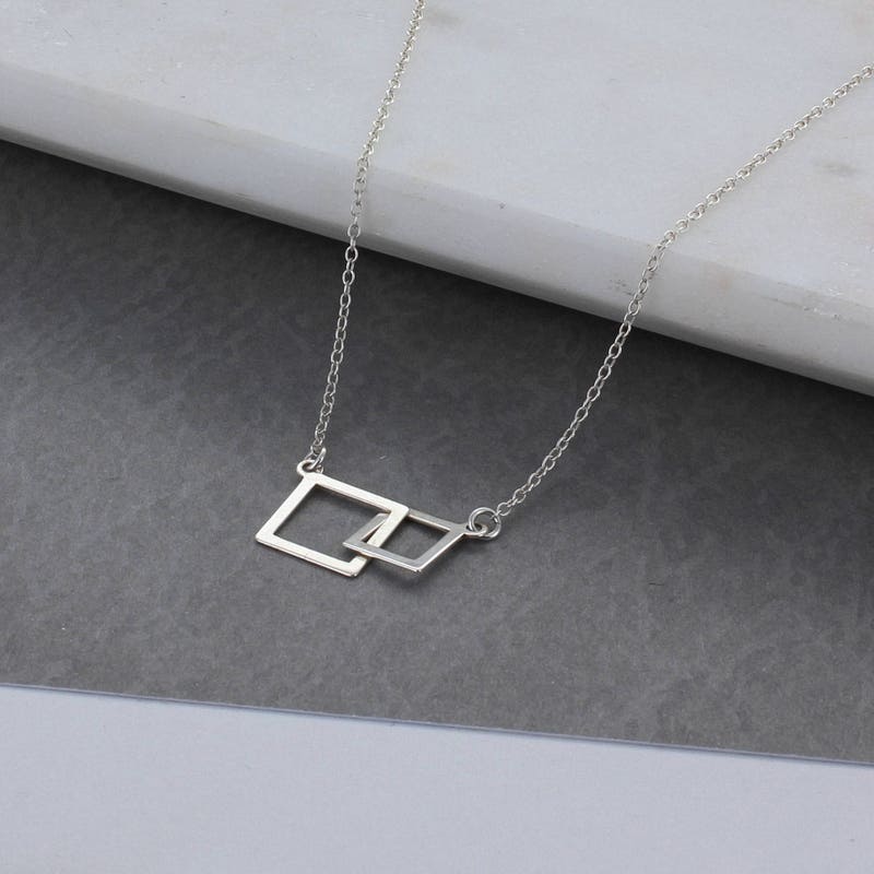 Interlocking Square - Etsy