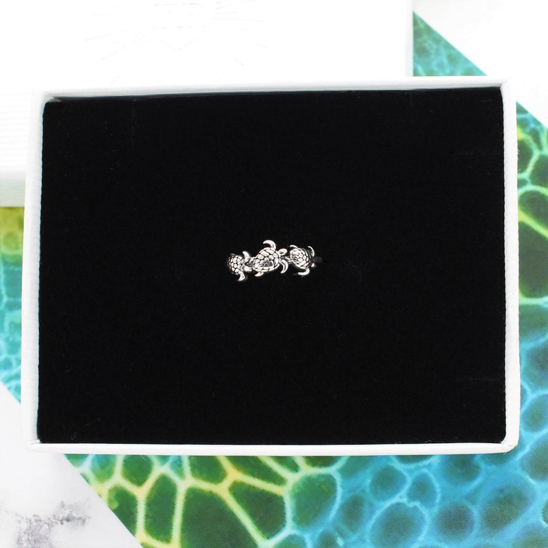 Turtle Toe Ring - Etsy
