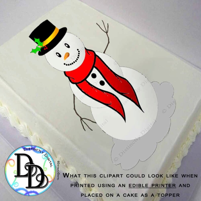 Snowman Clip Art Winter Party Decorations Christmas Scrapbooks Holiday ...