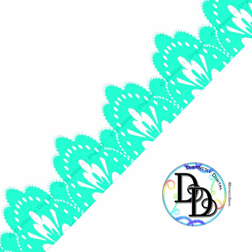Digital Lace Ribbon Borders Pastel 29 Printable Scrapbook - Etsy