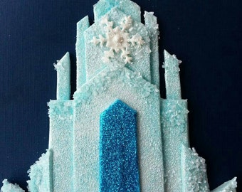 Frozen Castle Cake Topper | Etsy