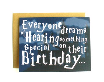 Voldemort Birthday Card - Etsy UK