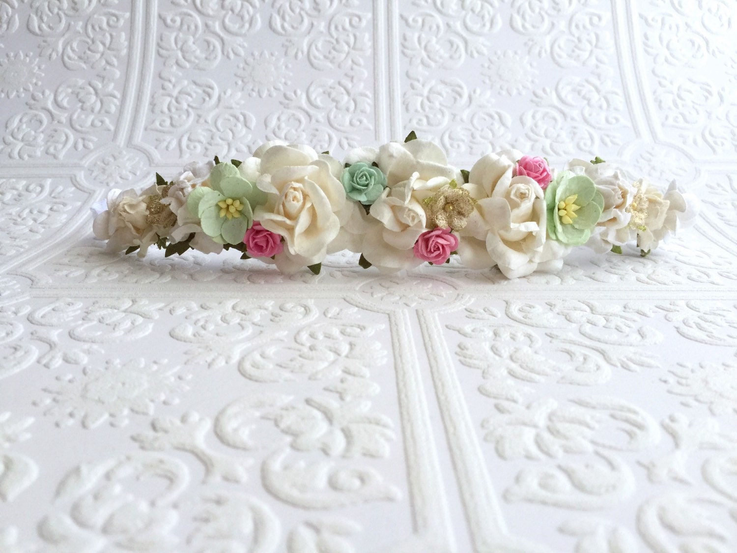 The Spring Mix Goddess Floral Crown | Etsy