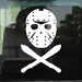 Jason Voorhees - Friday the 13th 7 Inch Vinyl Sticker - Etsy