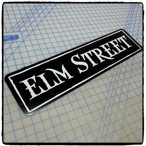 Welcome to Haddonfield 6 X 24 Aluminum Sign - Etsy